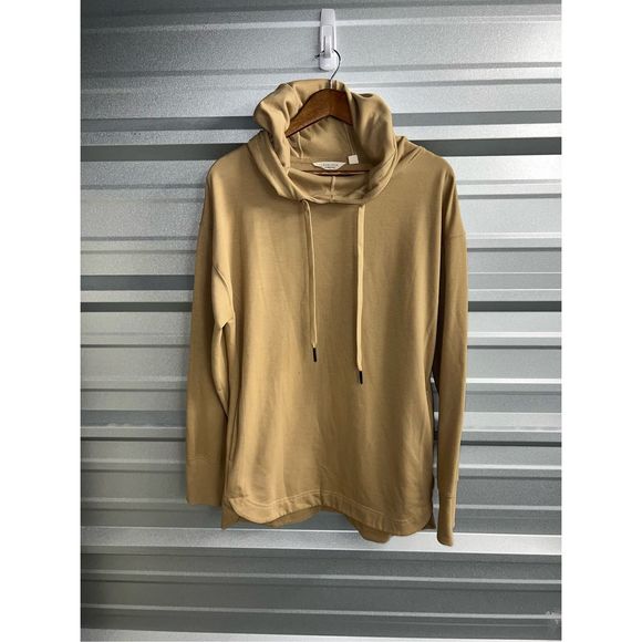 Earth Yoga | Tops | Tan Earth Yoga Sustainable Pullover Hoodie Size Xl ...